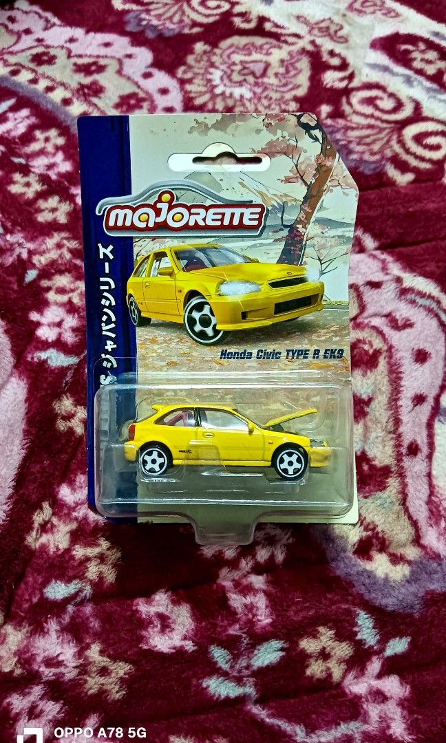 MAJORETTE JAPAN SERIES HONDA CIVIC TYPE R EK9, Hobbies & Toys, Toys ...