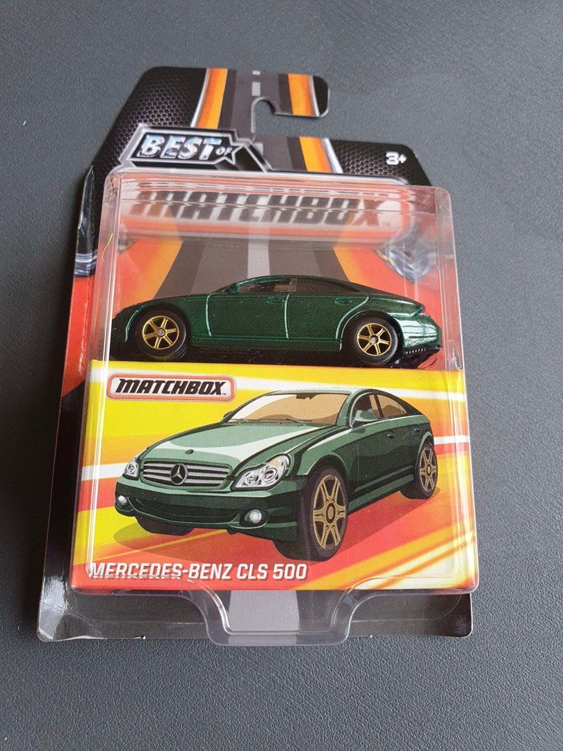 matchbox mercedes benz cls 500 best of collector green Hot Wheels ...