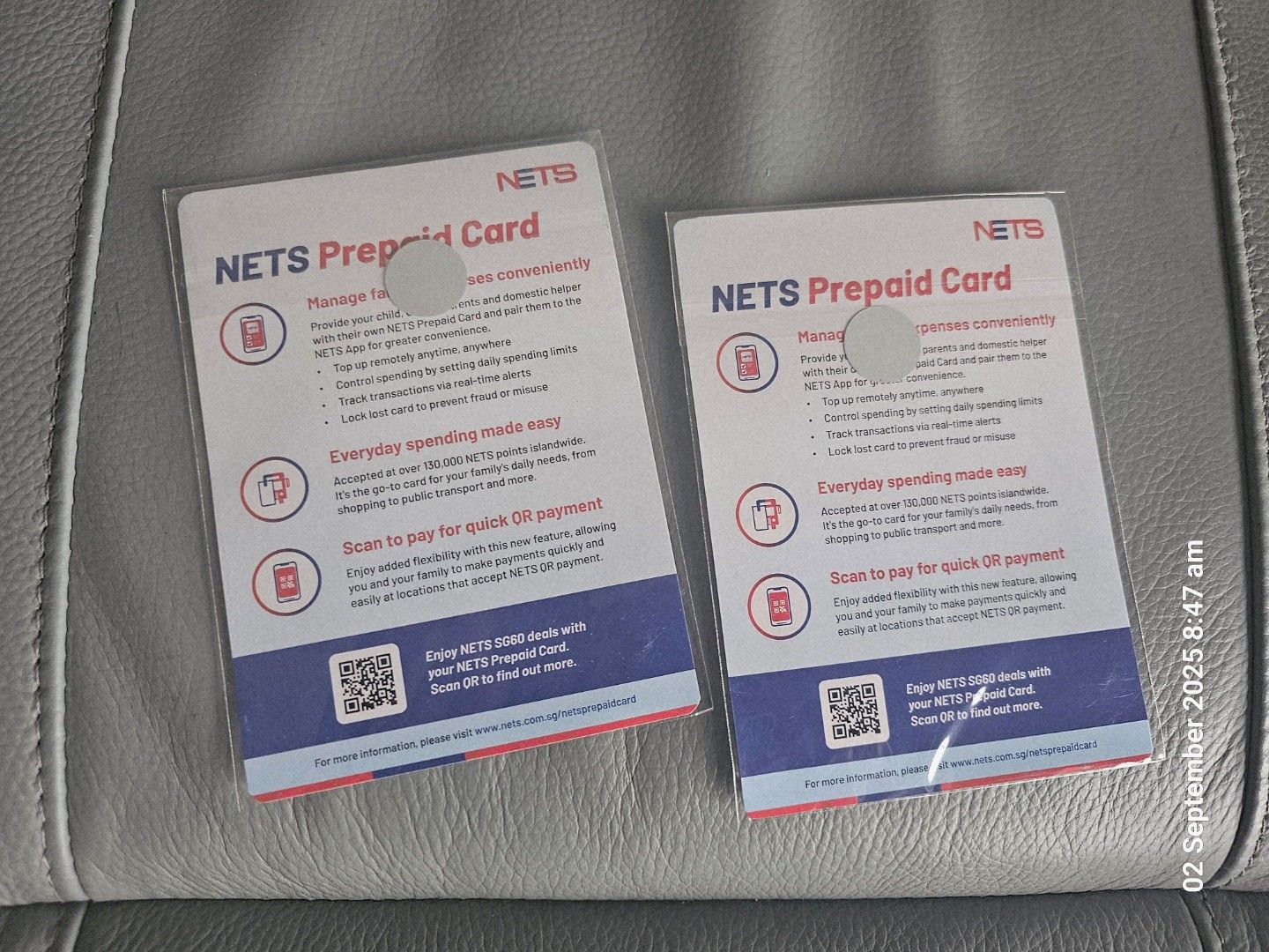 Nets Prepaid Card - Celebrate SG60 Edition, Hobbies & Toys, Travel, Travel Essentials ...