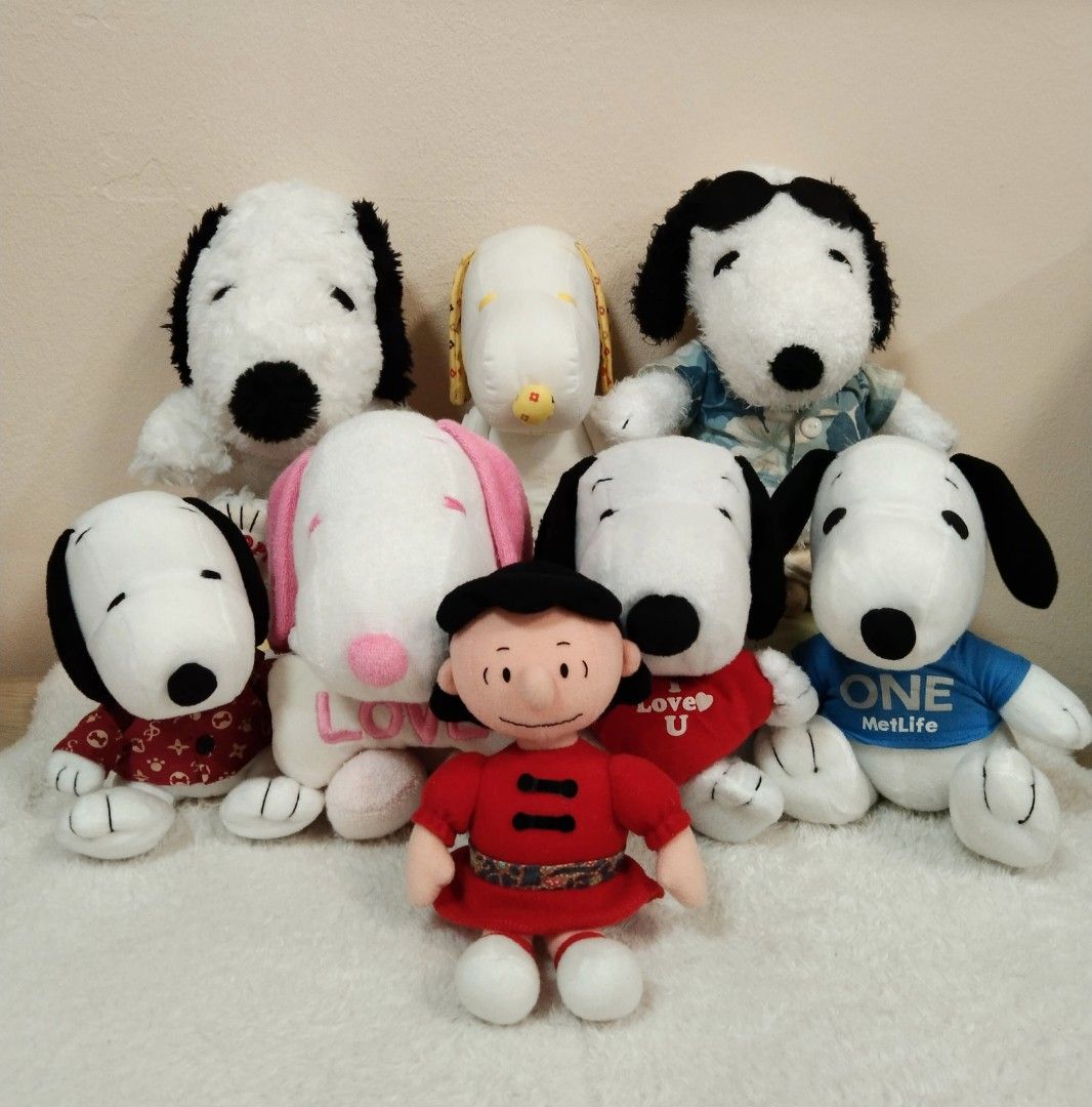 Peanuts Snoopy Original plush toys, Hobbies & Toys, Toys & Games on ...