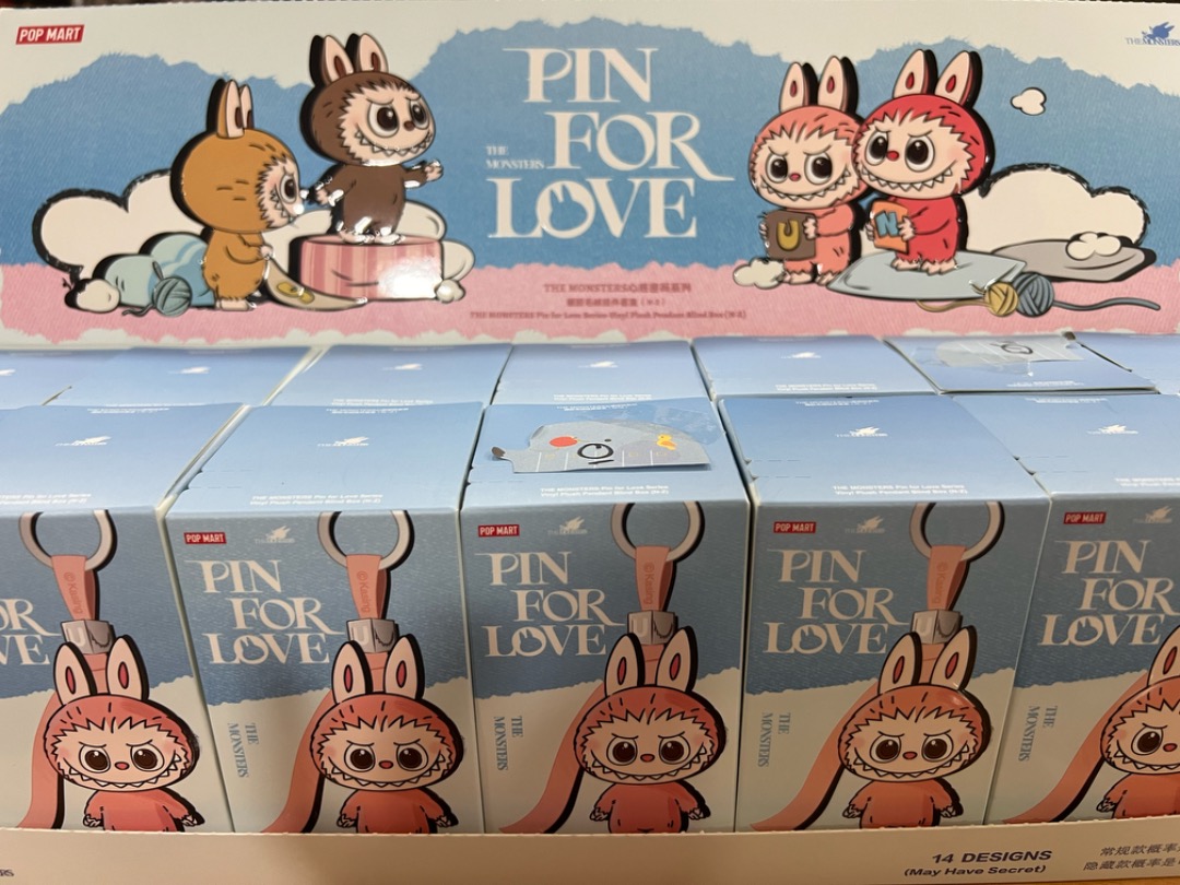 [WTS] Labubu Pin for Love — Choose Your Alphabet A–Z, Hobbies & Toys ...