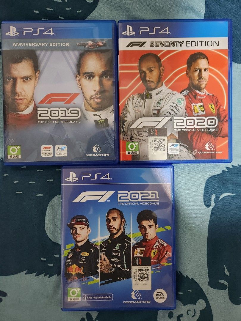PS4 F1 Bundle, Video Gaming, Video Games, PlayStation on Carousell