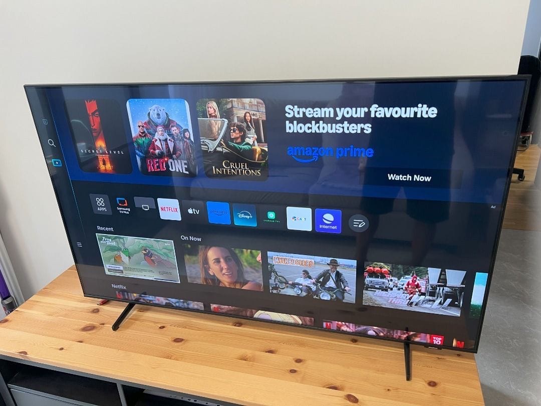 Samsung TV 55-inch 4K UHD Crystal UHD Smart TV, Elektronik, TV ...