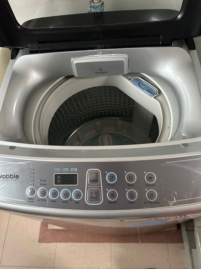 Samsung Wobble Top Load Washing Machine, TV & Home Appliances, Washing ...
