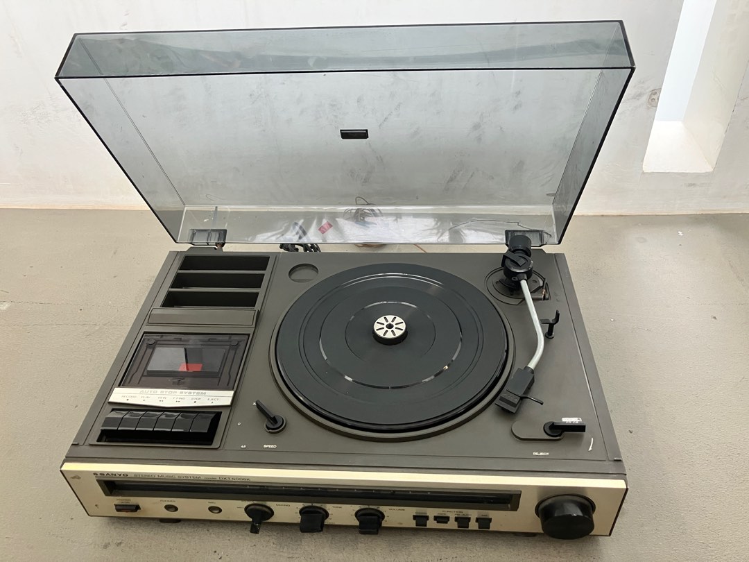 Rare Vintage Sanyo DXT 5006K Stereo Music System, Audio, Portable Music ...
