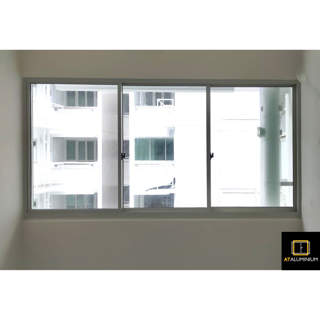 Service Yard Sliding Windows with Grilles, Home Services, Renovations ...