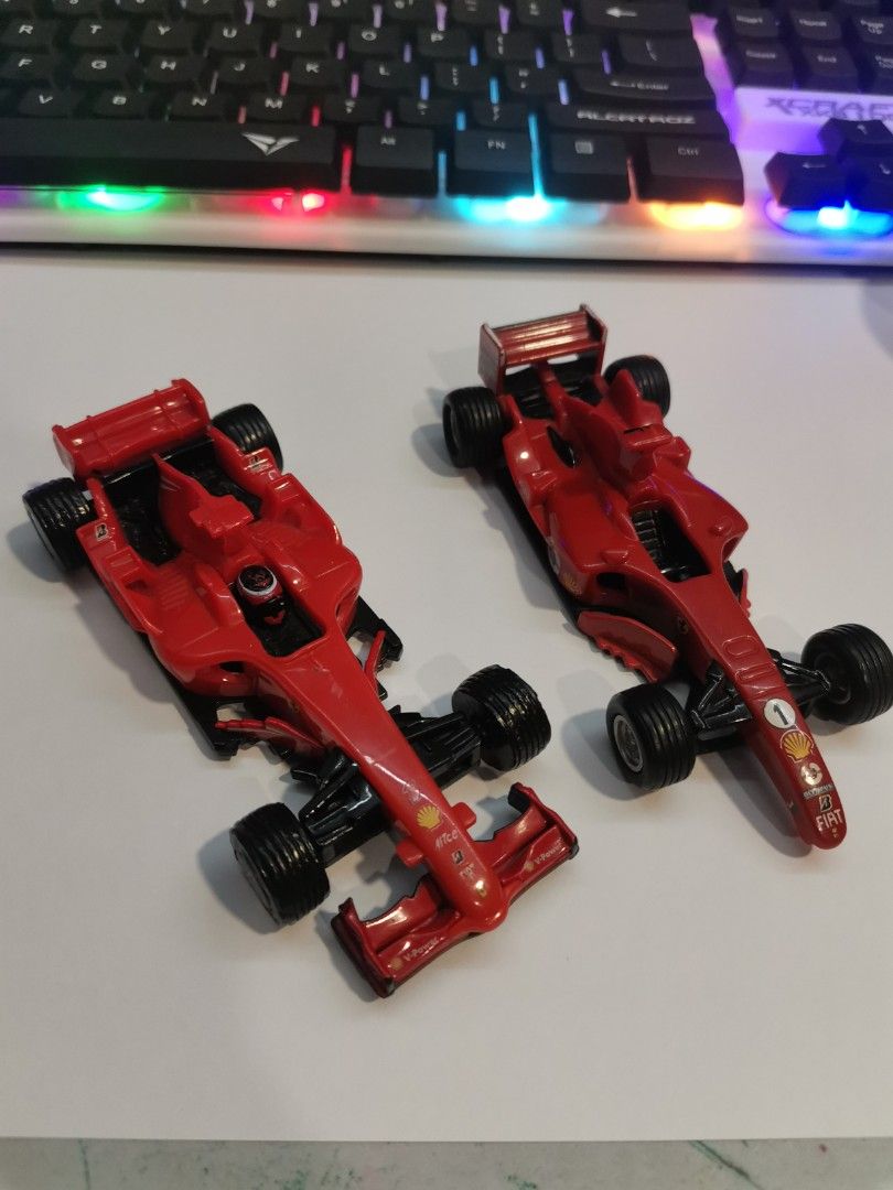 Shell v-power F1 Ferrari F2008 and F2005, Hobbies & Toys, Toys & Games ...