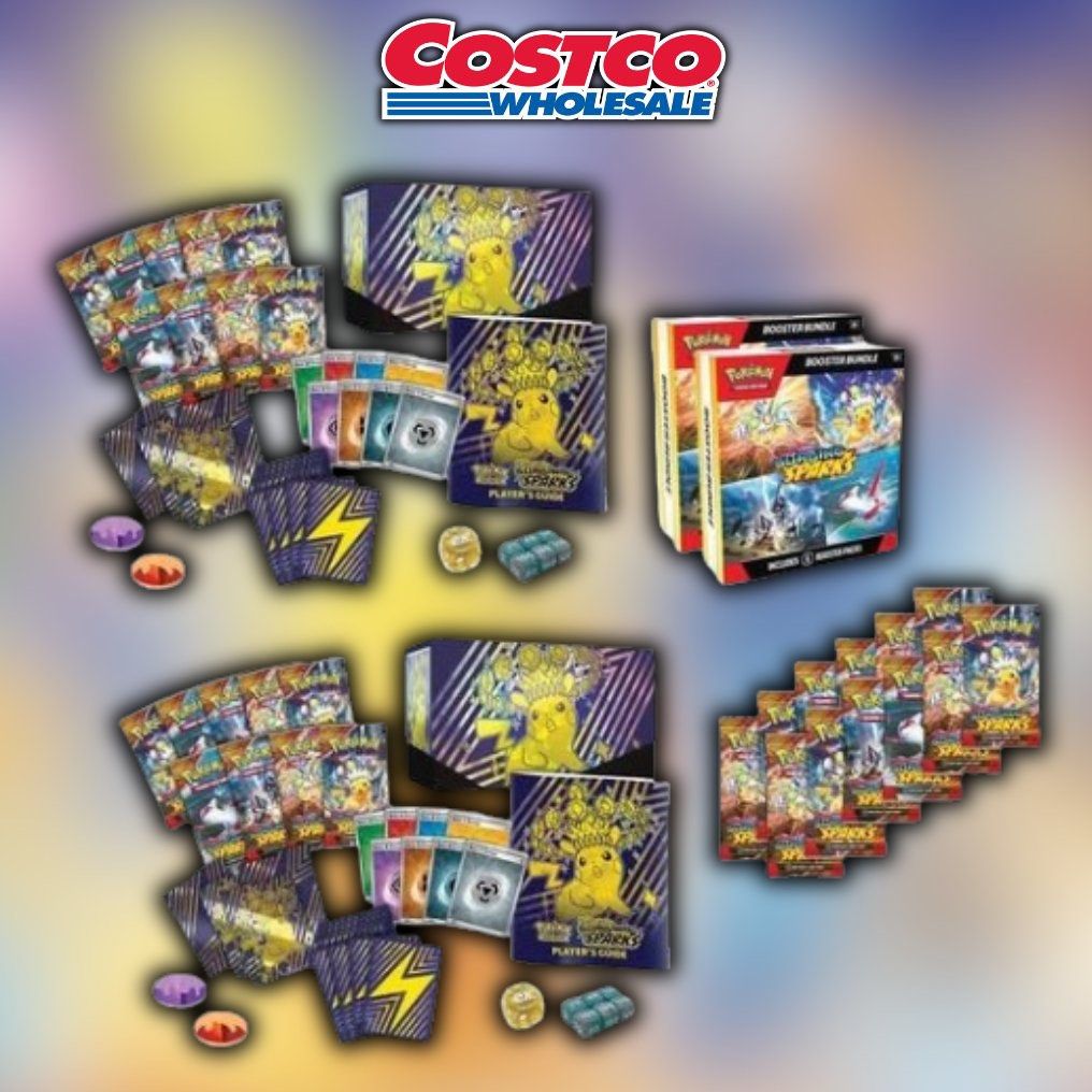 Surging Sparks Costco ETB + Bundle Set, Hobbies & Toys, Toys & Games on ...