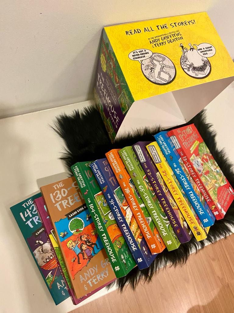 The 13-Storey Treehouse Series Collection of 11 books set by Andy ...