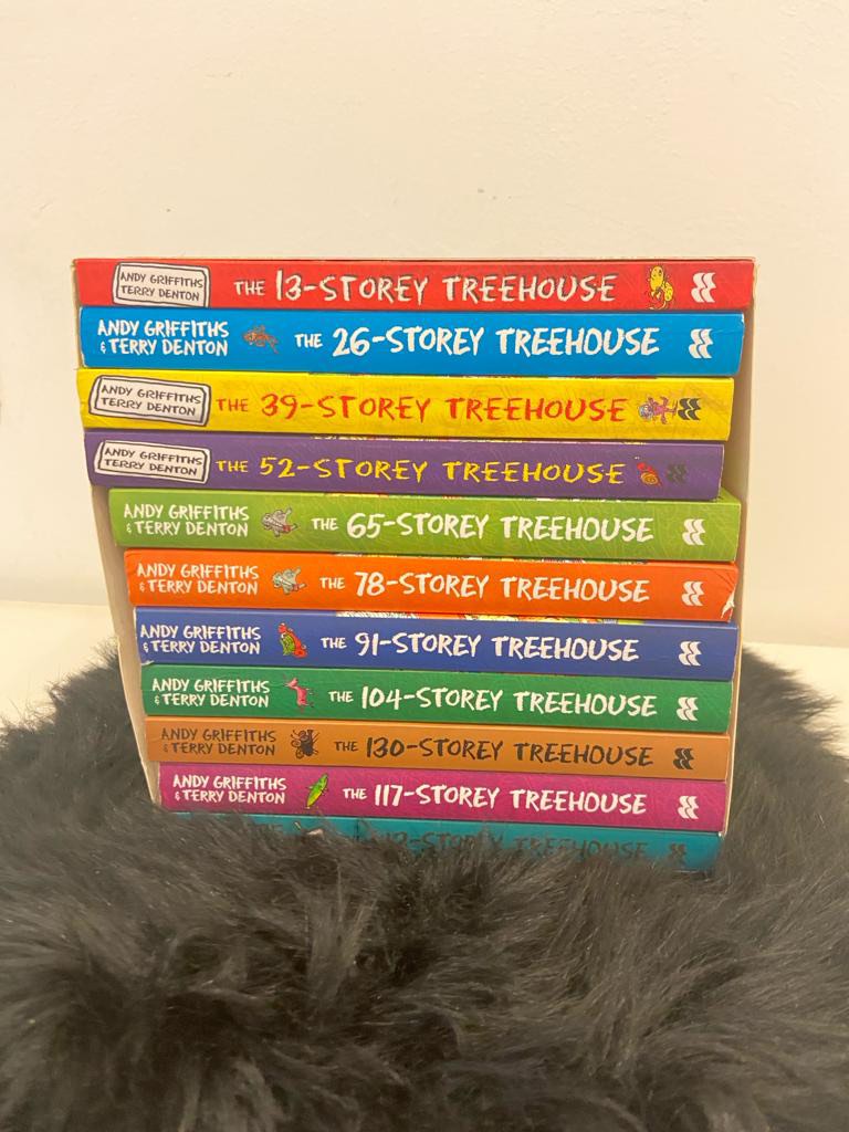 The 13-Storey Treehouse Series Collection of 11 books set by Andy ...