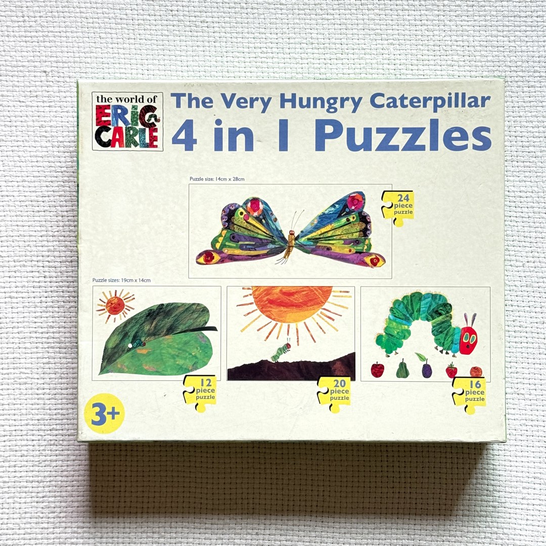 The Very Hungry Caterpillar Puzzles, Hobbies & Toys, Toys & Games on ...