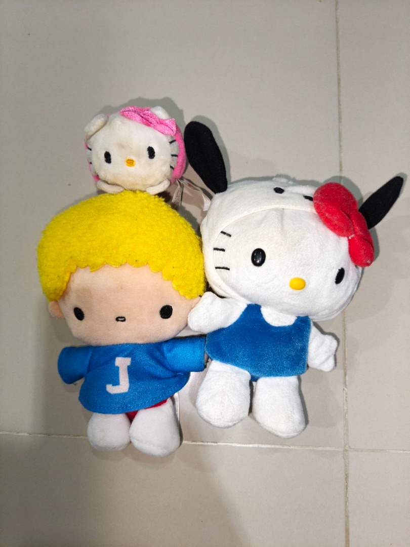 Used Sanrio Hello Kitty Jimmy Plush Toys, Hobbies & Toys, Toys & Games ...