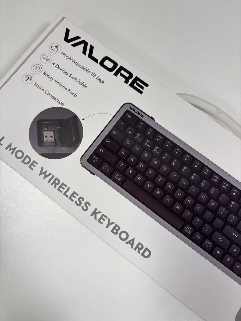 Valore Multi-Mode Wireless Keyboard, Computers & Tech, Parts ...