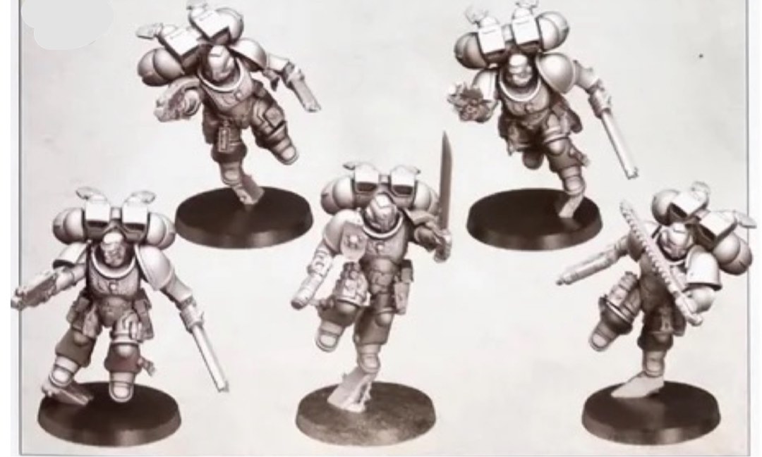 Warhammer 40K space marines primaris jump pack intercessors sprue , 興趣及 ...