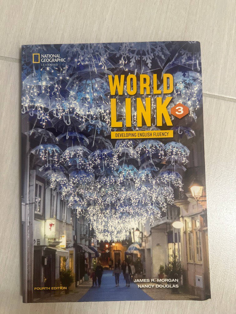 英文課本World link 3, 書籍、休閒與玩具, 書本及雜誌, 教科書、參考書在旋轉拍賣
