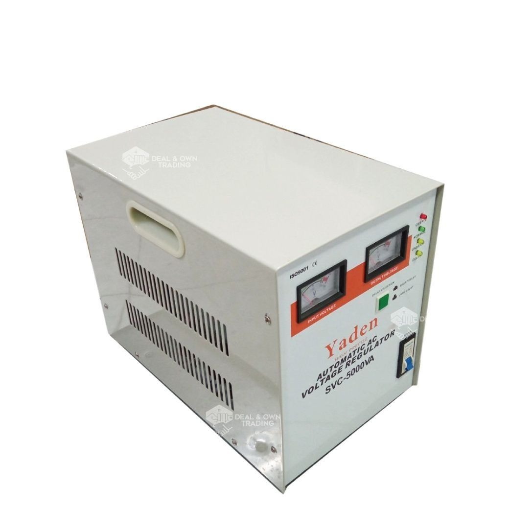 Yaden AVR 3000VA Servo Motor Automatic Voltage Regulator, Everything ...