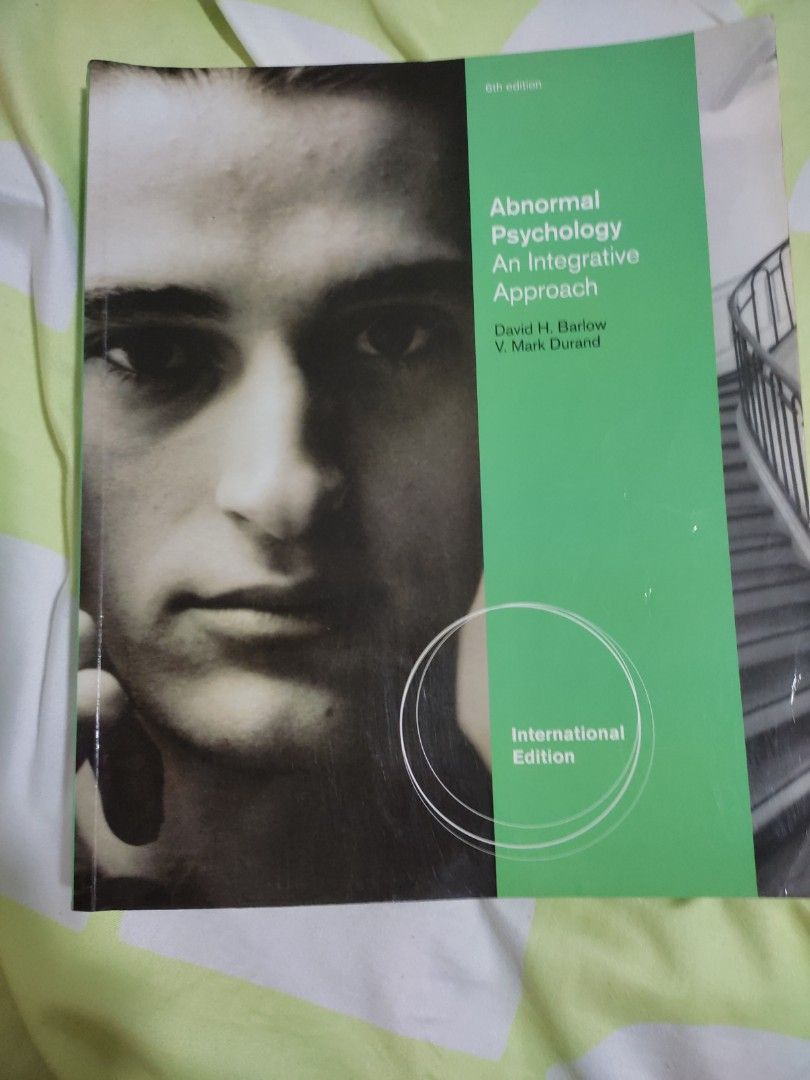 Abnormal Psychology: An Integrative Approach (International Edition ...