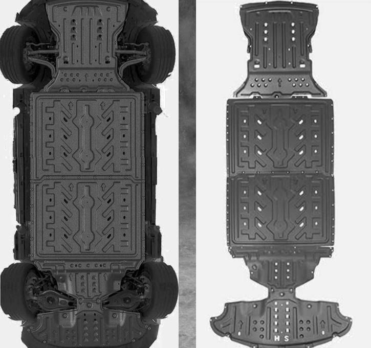 ALUMINIUM MAGNESIUM SKID PLATE FOR BYD SEALION 7, Car Accessories ...