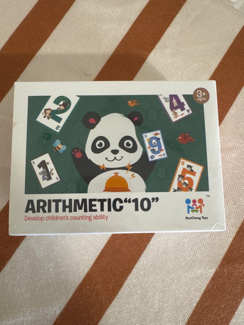 Arithmetic "10" Counting Game for Kids, Hobbies & Toys, Toys & Games on Carousell