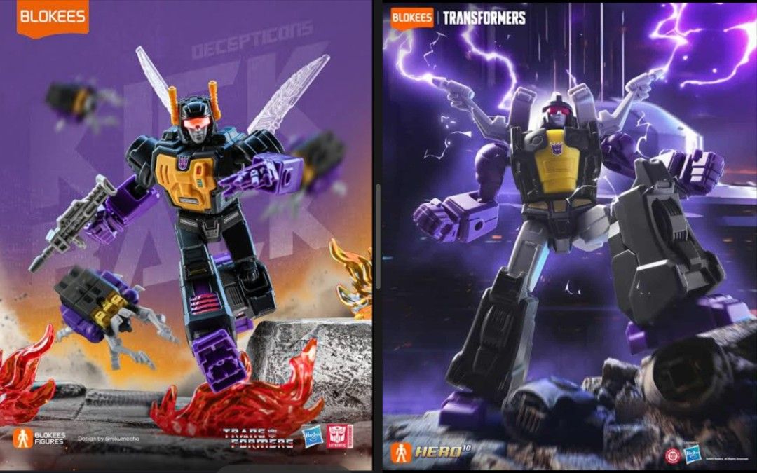Blokees transformers kickback n SHRAPNEL, Hobbies & Toys, Toys & Games ...
