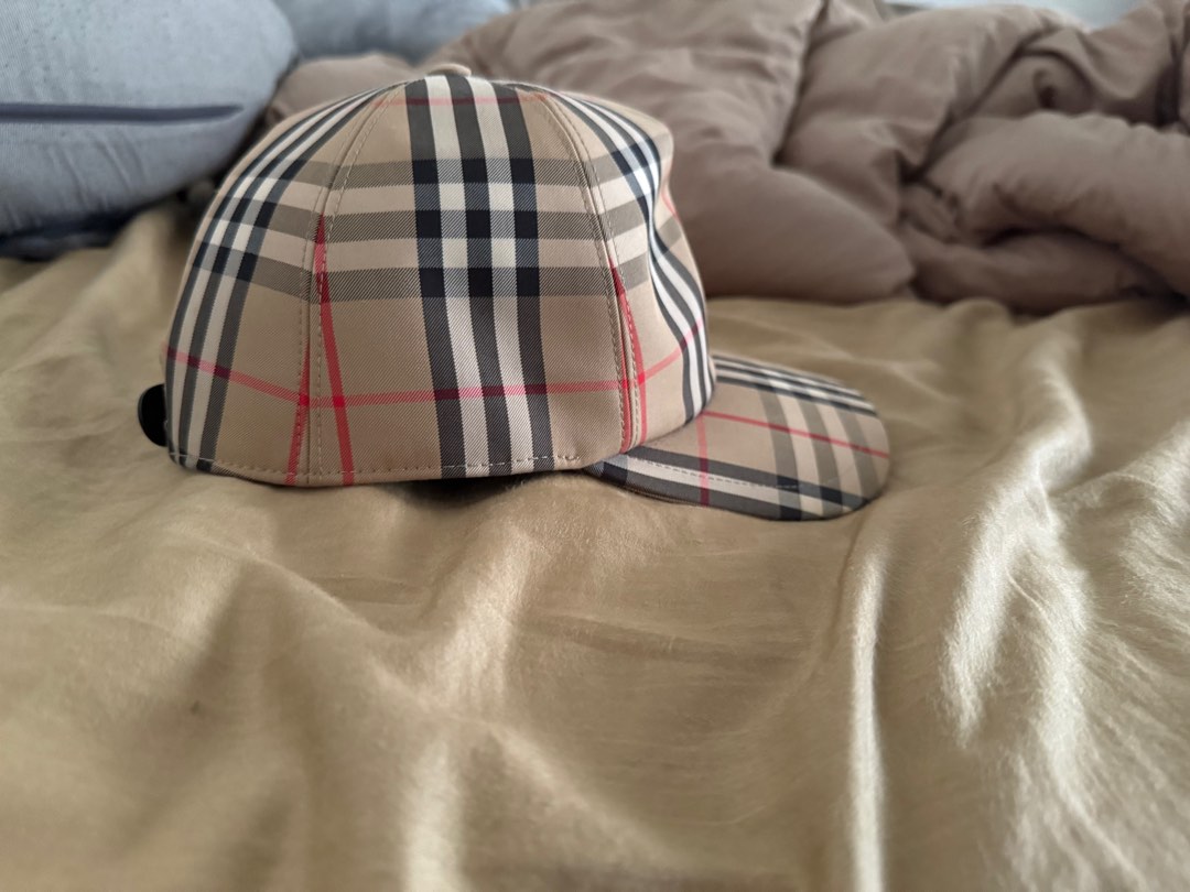 Burberry Cap, Luxury, Accessories on Carousell