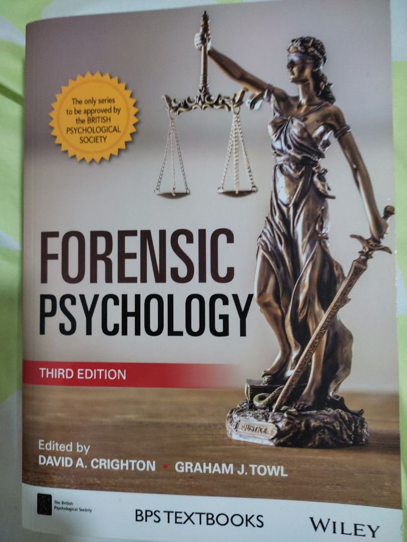 Forensic Psychology 3rd Edition Textbook, Hobbies & Toys, Books ...