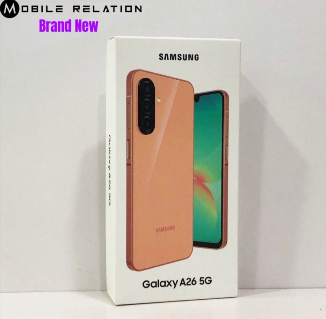 Galaxy A26 5G 256GB Peach Pink, Mobile Phones & Gadgets, Mobile Phones ...