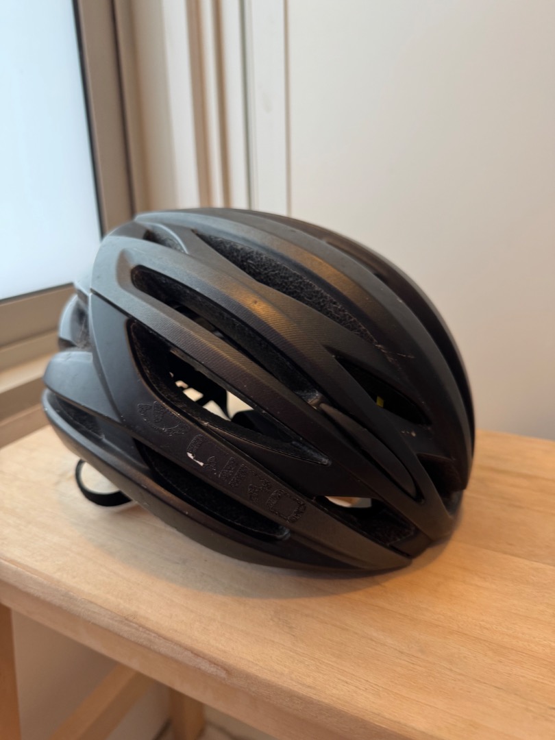 Giro Cycling Helmet - Black Syntax - Size S, Sports Equipment, Bicycles & Parts, Parts ...