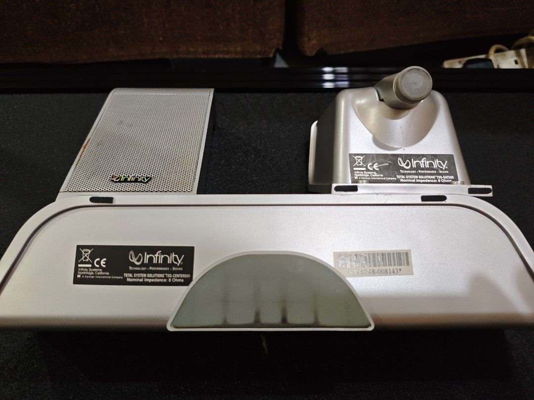 Infinity TSS 500 LCR Satellite Speaker, Audio, Soundbars, Speakers ...