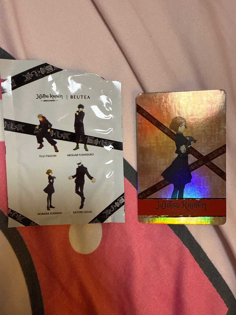 Jujutsu kaisen BEUTEA card nobara kugisaki, Hobbies & Toys ...