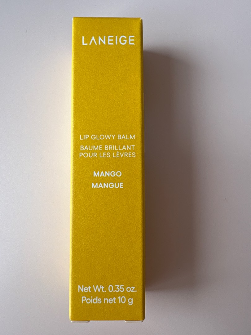 Laneige Lip Glowy Balm - Mango, Beauty & Personal Care, Face, Makeup ...