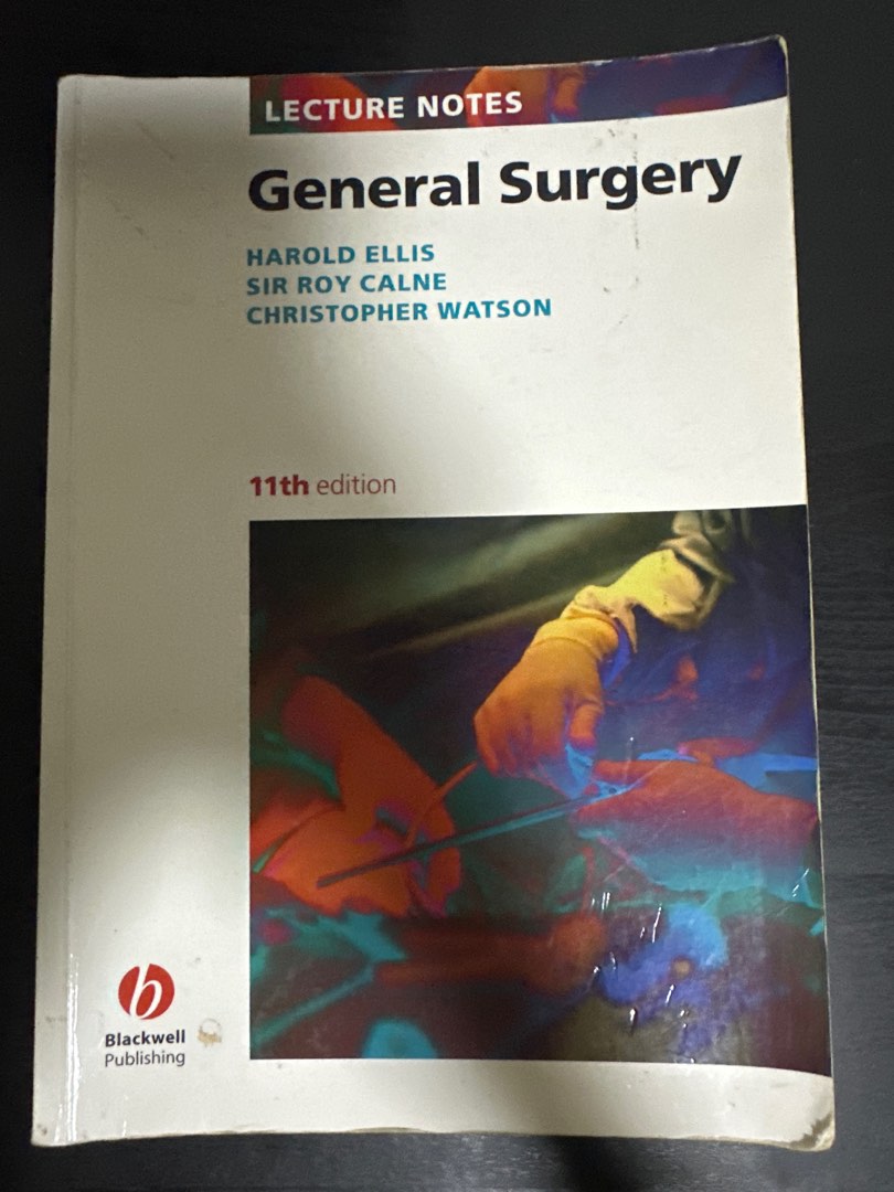 Lecture Notes: General Surgery (11th Edition), Hobbies & Toys, Books ...