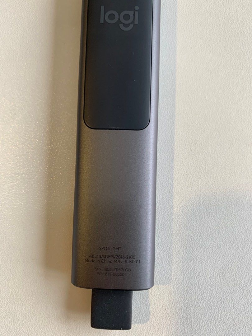 Logitech Spotlight Presentation Remote, Computers & Tech, Office ...