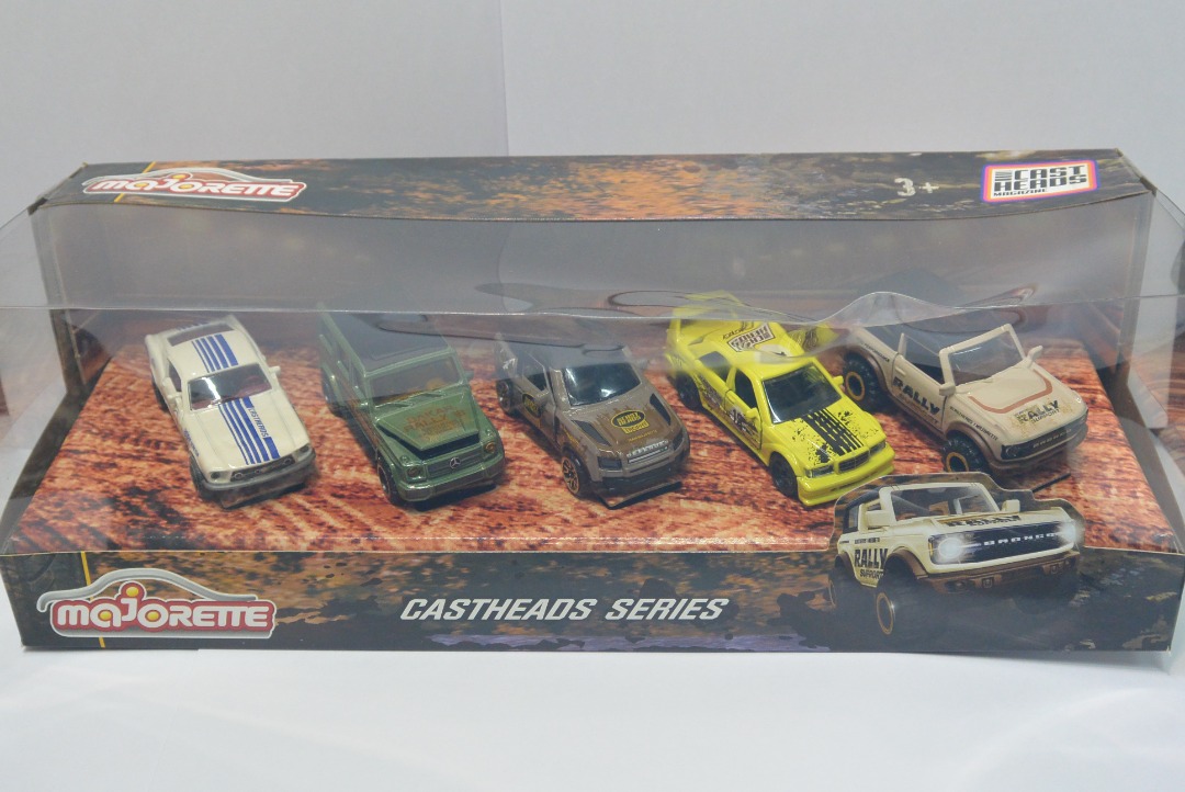 Majorette Diecast cars Casthead Track Racer 5pcs Giftpack, 興趣及遊戲, 玩具 ...