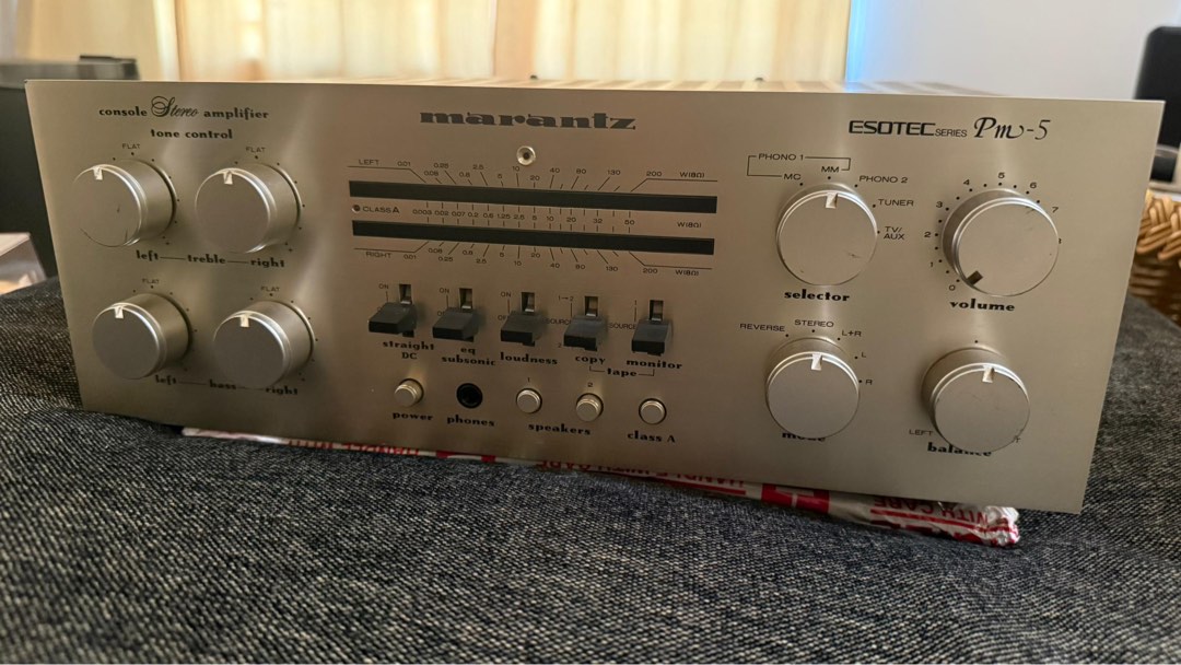 Marantz PM-5 Exotic Series Amplifier, Audio, Other Audio Equipment on ...