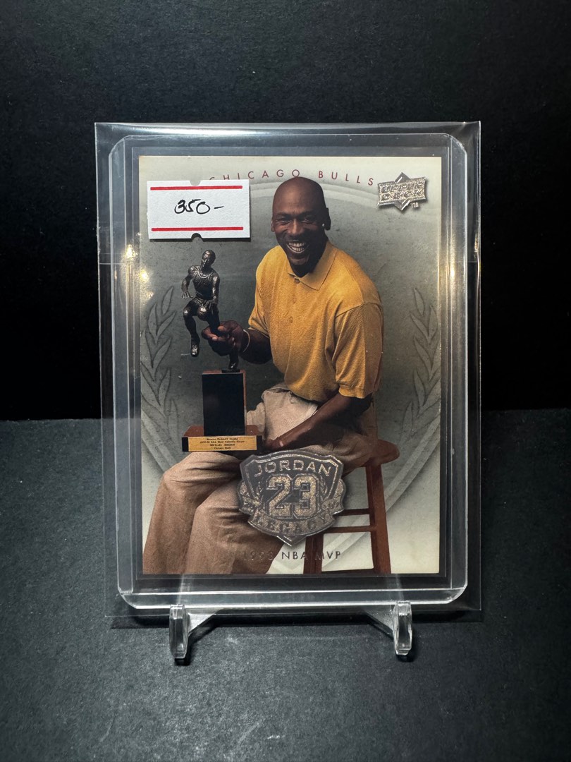 Michael Jordan 1998 MVP NBA Card, Hobbies & Toys, Memorabilia ...