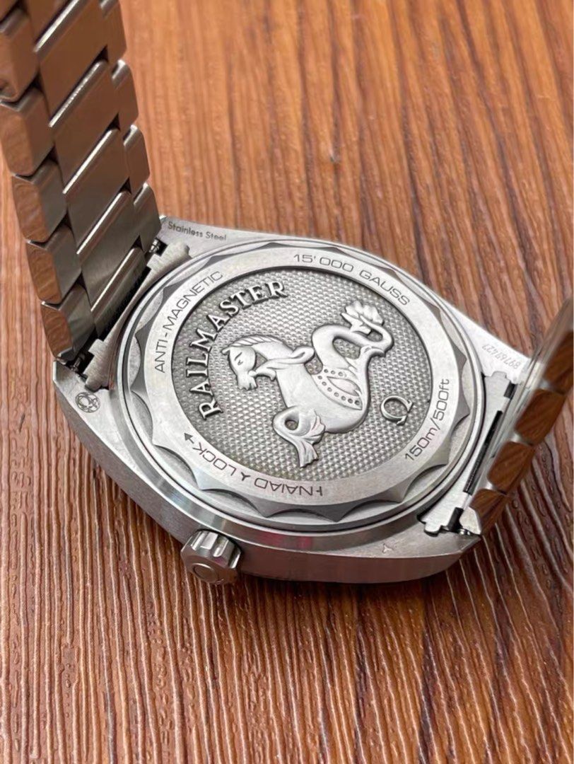 Omega Seamaster Railmaster 220.12.40.20.03.001 - Denim Blue Dial (2024 ...