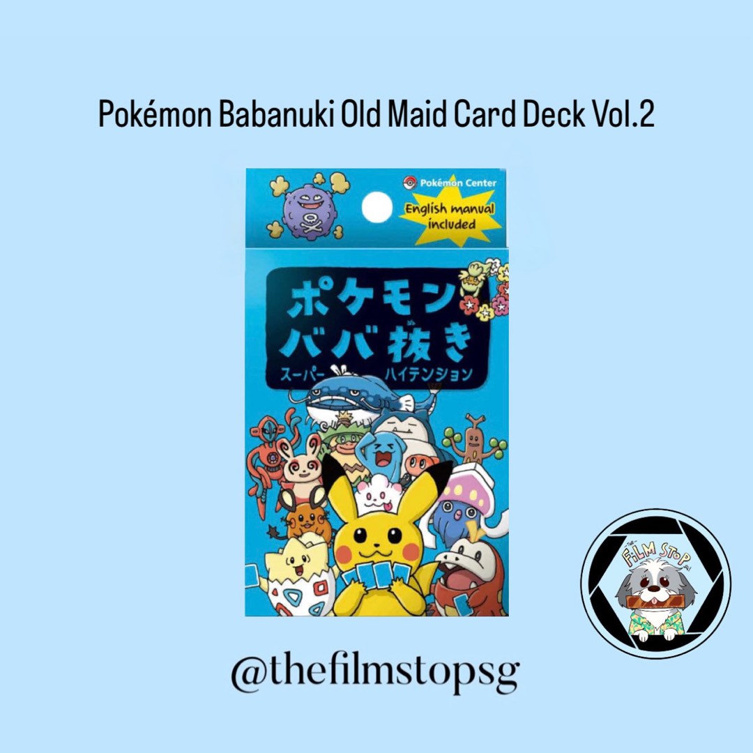 Pokemon Babanuki Old Maid Card Deck vol.2 - Collectible, Hobbies & Toys ...