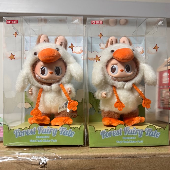 POP MART Forest Fairy Tale Vinyl Plush Figure - duckbubu/labubu ...