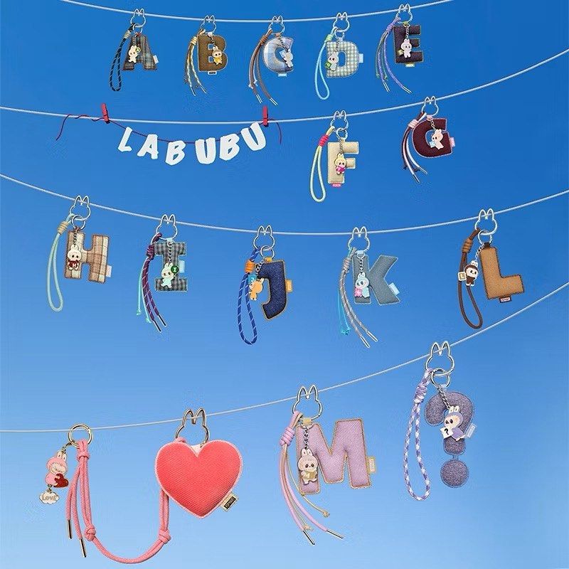 Pop Mart pin for love plush and letter labubu, Hobbies & Toys, Toys ...