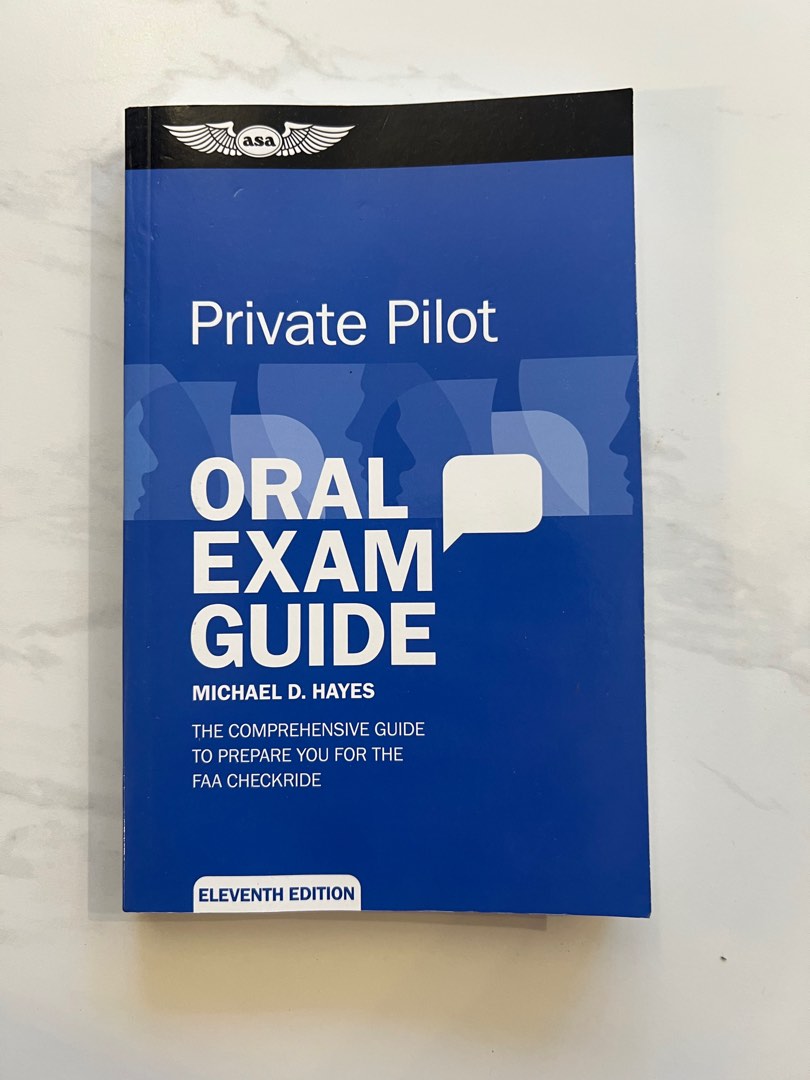Private Pilot Oral Exam Guide - 11th Edition, Hobbies & Toys, Books ...