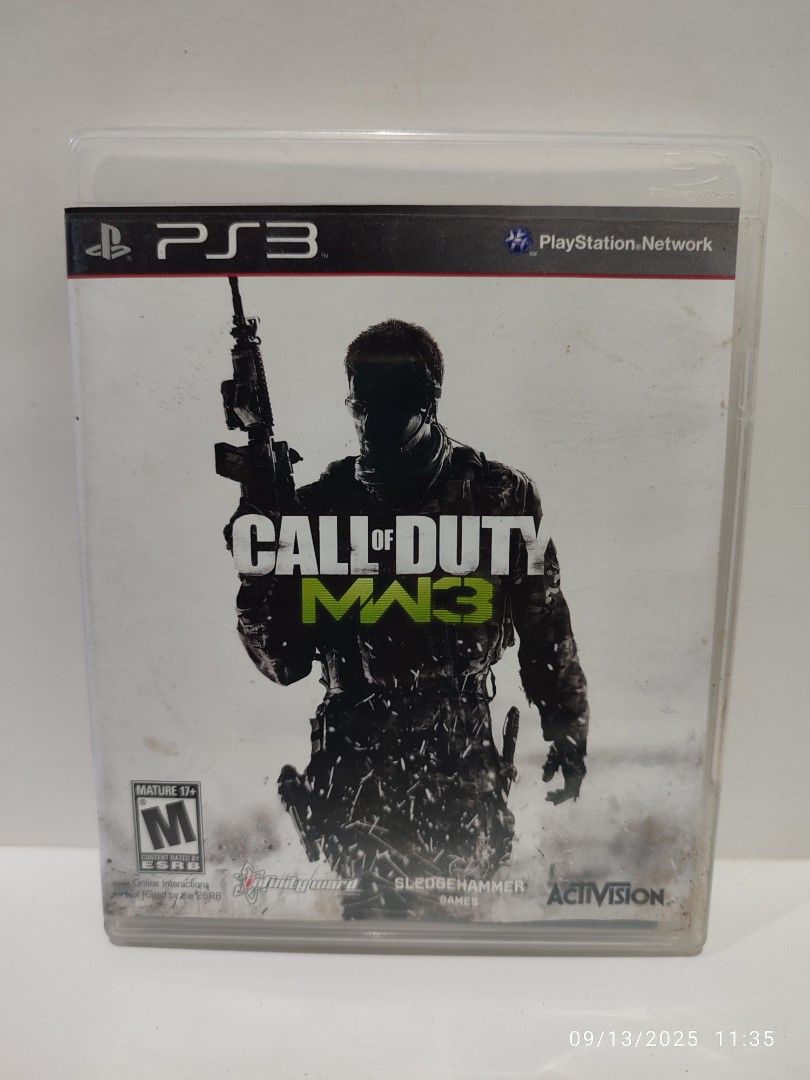 PS3 - Call of Duty Modern Warfare 3 (PRE-OWNED) "R1", Video Gaming ...