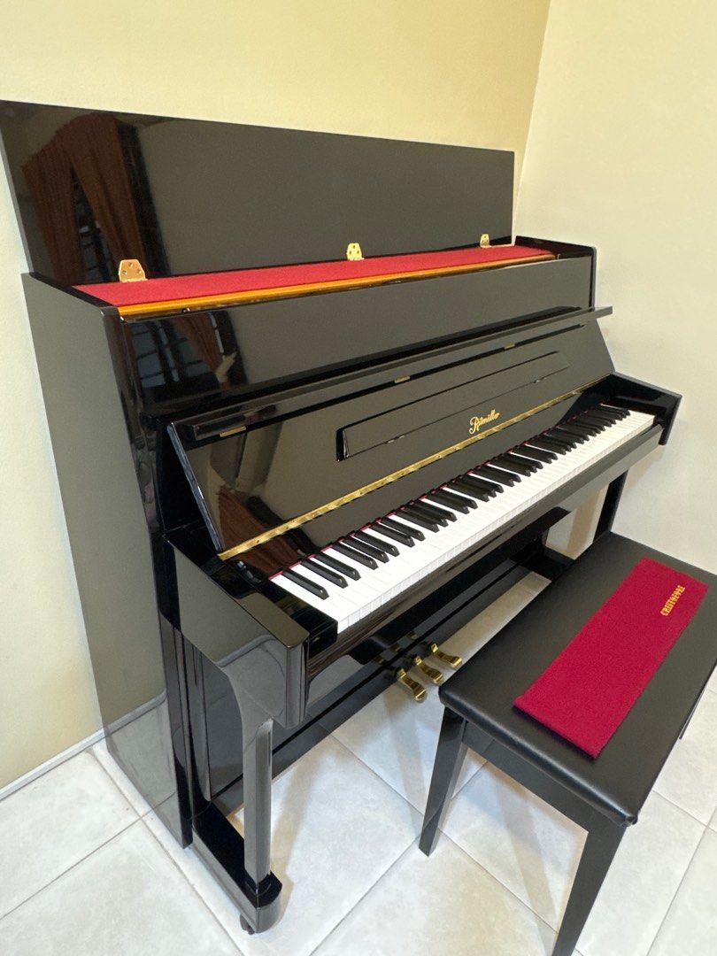 Ritmuller UP110R2 Upright Piano, Hobbies & Toys, Musical Instruments on ...