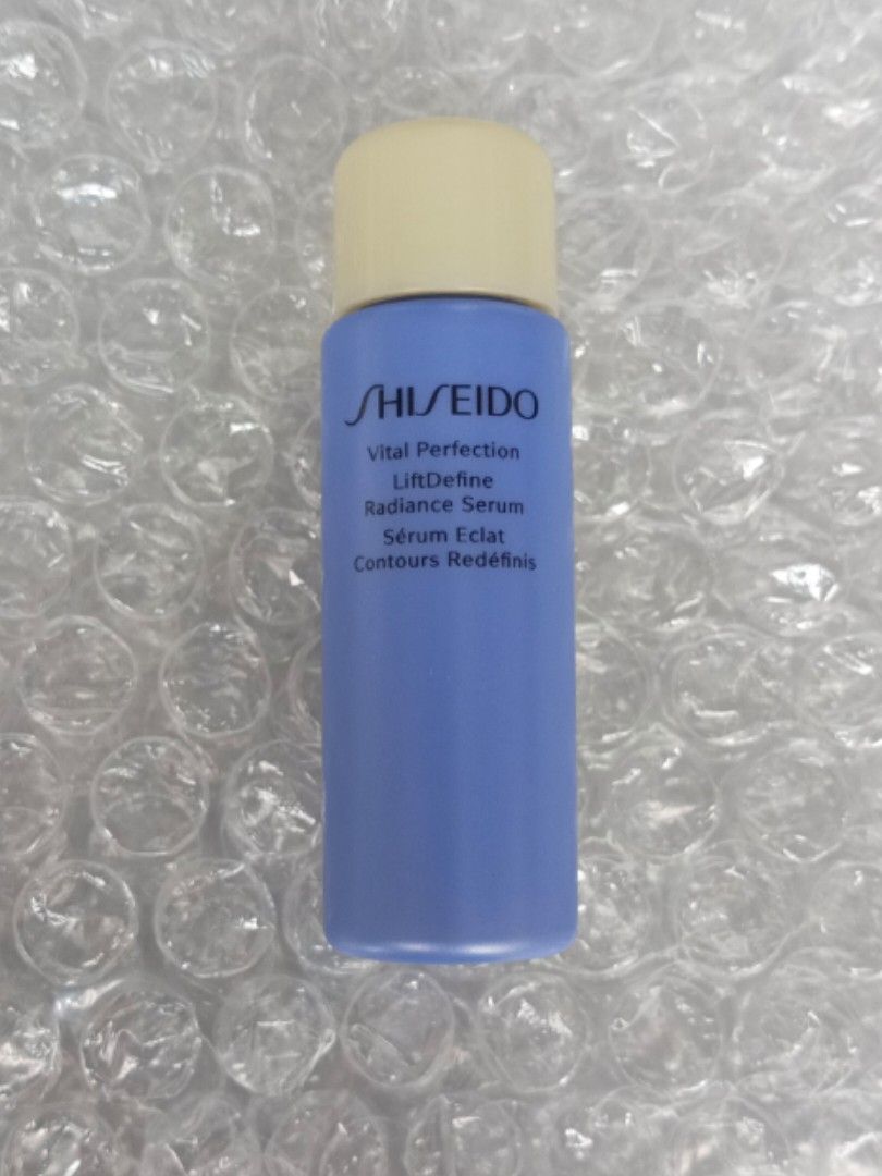 Shiseido 10ml vital perfection lift define radiance serum, Beauty & Personal Care, Face, Face ...