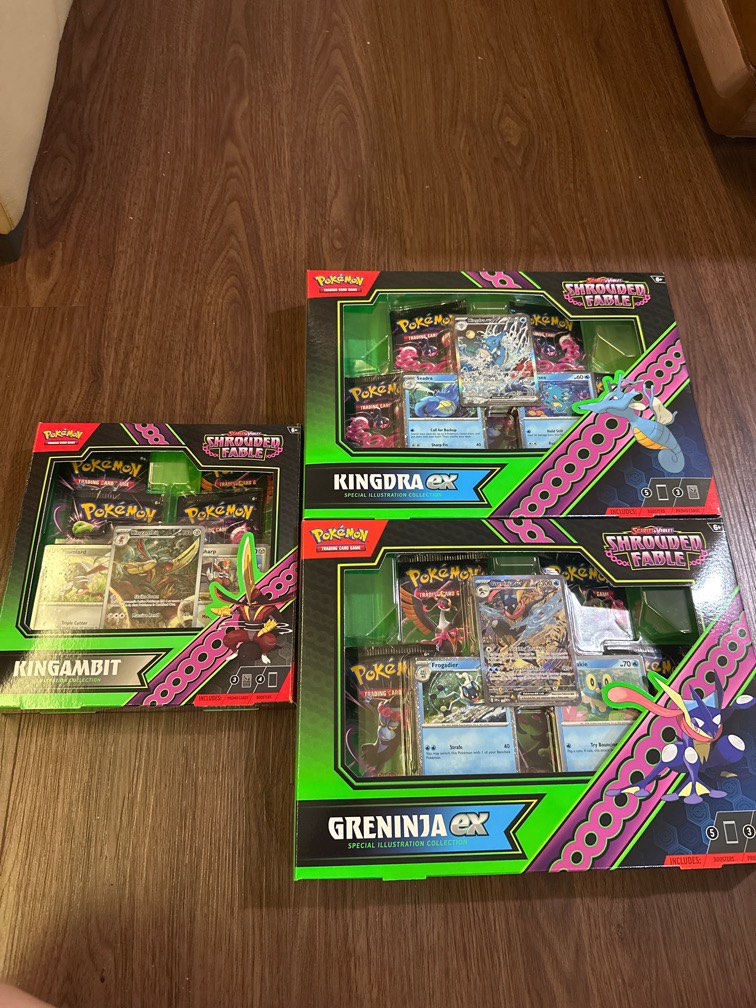 Shrouded Fable, Kingambit Illustration Collection, Kingdra Ex ...