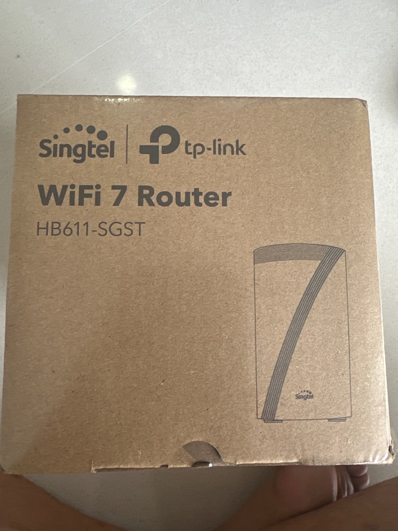 Singtel TP-Link WiFi 7 Router HB611-SGST, Computers & Tech, Parts ...