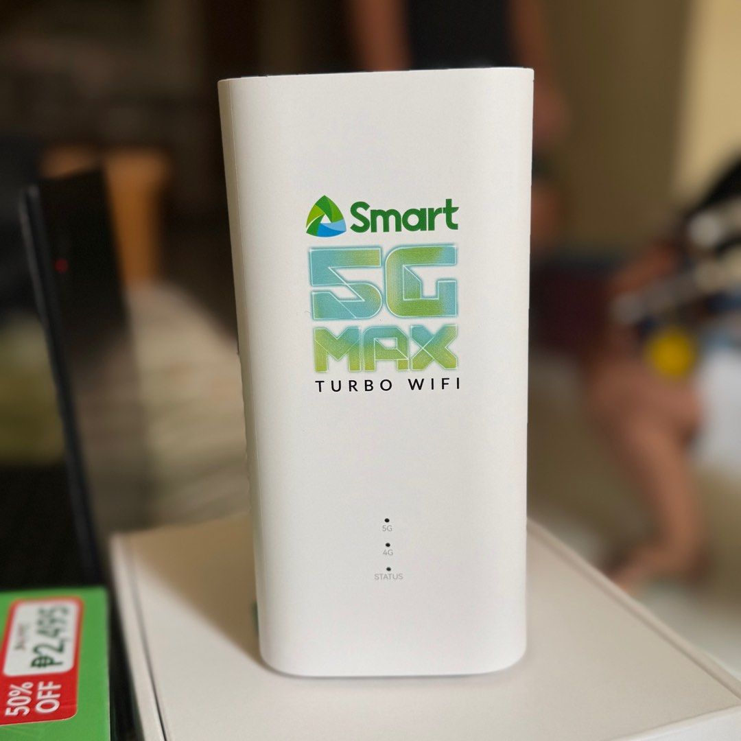 Smart 5G Max Turbo 🛜, Computers & Tech, Parts & Accessories, Networking on Carousell