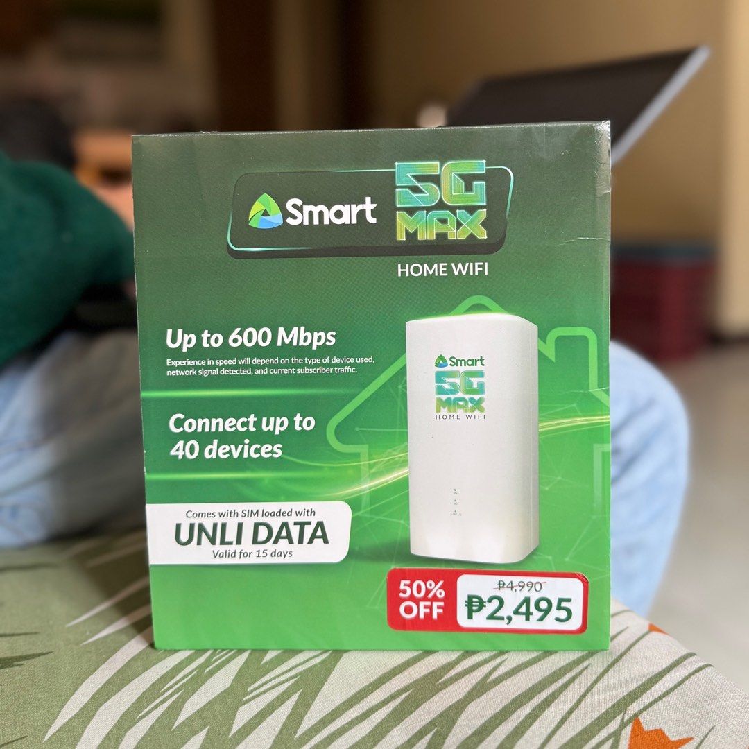 Smart 5G Max Turbo 🛜, Computers & Tech, Parts & Accessories, Networking ...