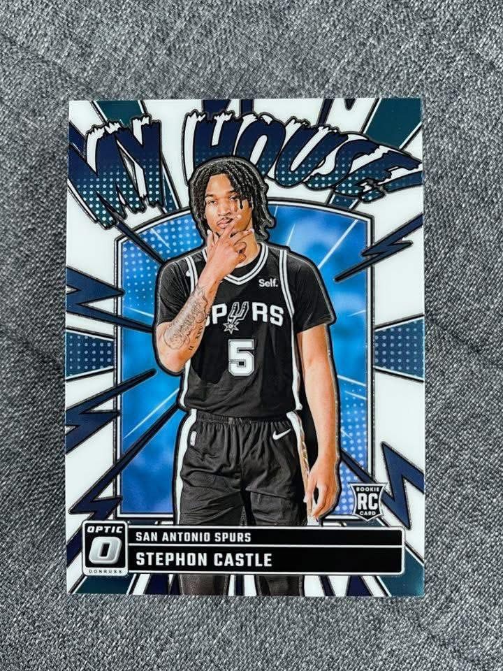 Stephon Castle, 2024 Panini Donruss Optic, #16 My House, Rookie Card ...