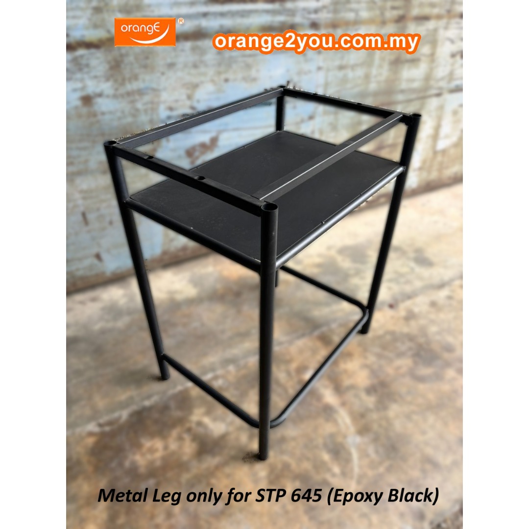 Study Table Metal Leg for STP 645, Leg only (Epoxy Black) Meja Pelajar ...